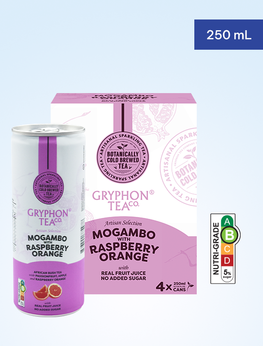 Drinks : Gryphon Tea Mogambo With Raspberry Orange 250ml